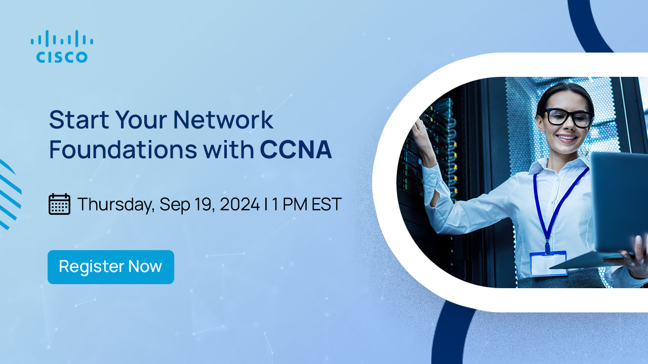 Start Your Network Foundations with CCNA