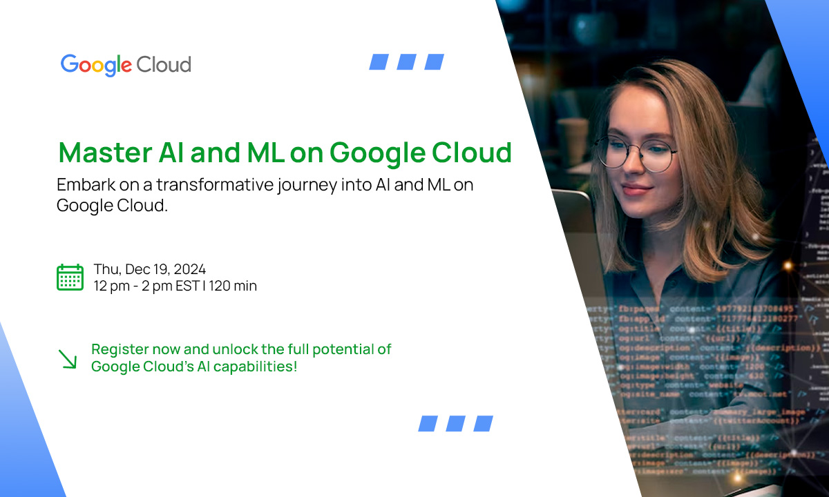 Master AI and ML on Google Cloud - NetCom Learning