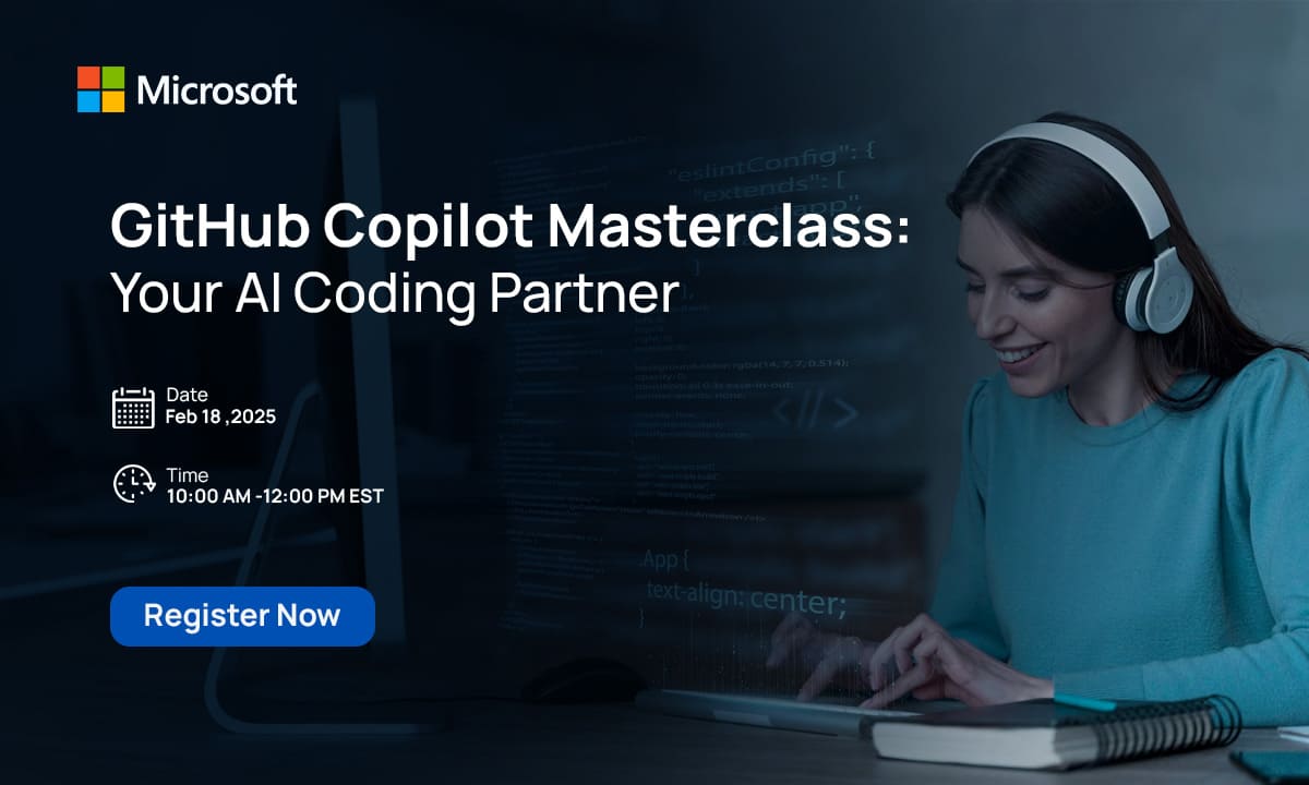 Join GitHub Copilot Masterclass
