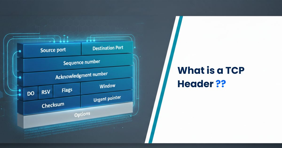 What is a TCP Header? Structure, Fields, Size & Working Explained (2026 ...
