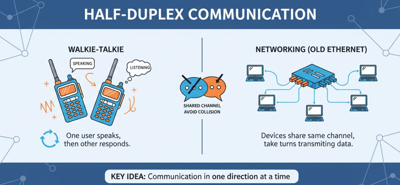 Half-Duplex vs Full-Duplex: Differences, Performance, and Use Cases