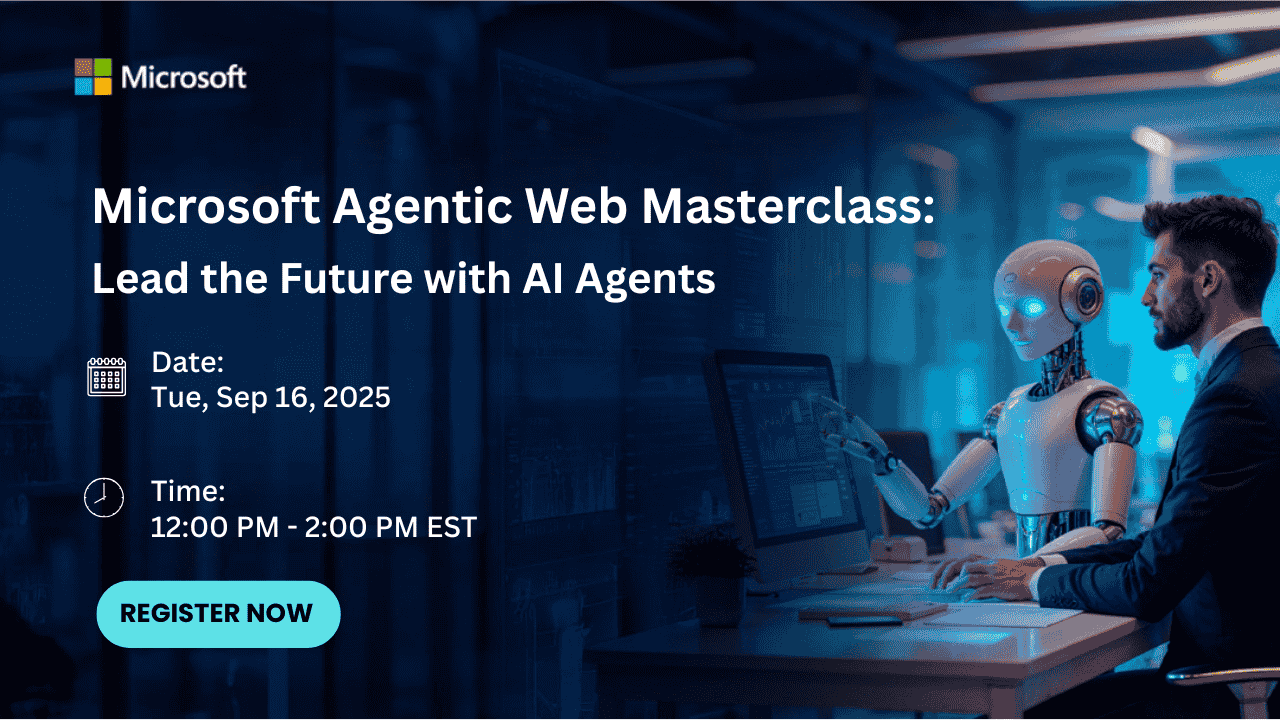 Join Microsoft Agentic Web Masterclass