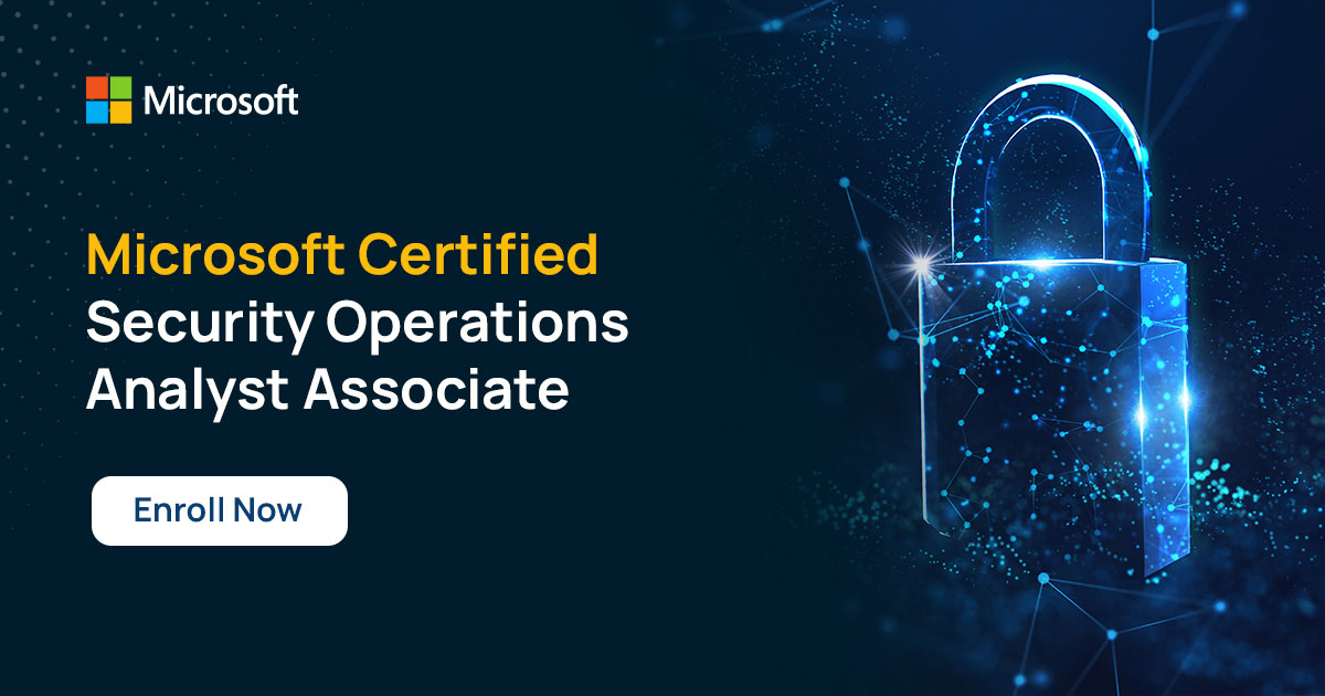 Microsoft Certified Security Operations Analyst Associate Certification ... Microsoft Certified Security Operations Analyst Associate Certification ...