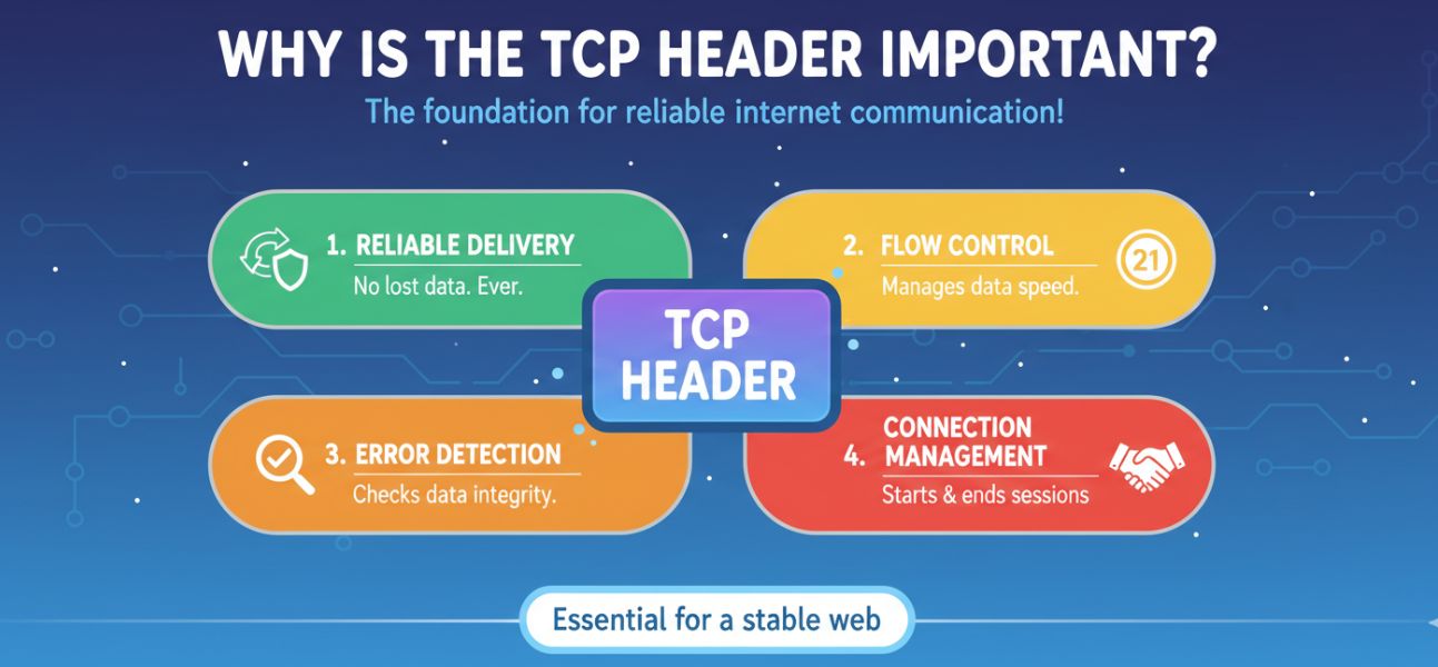 What is a TCP Header? Structure, Fields, Size & Working Explained (2026 ...